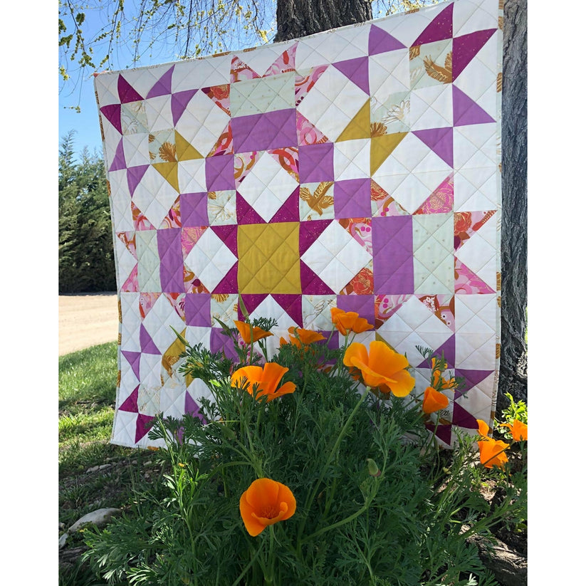 Urban Light Quilt Pattern Booklet – Blooming Poppies Modern Quilts