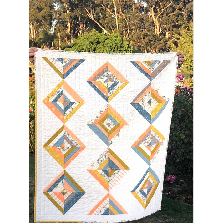 Bodhi Quilt Pattern – Blooming Poppies Modern Quilts