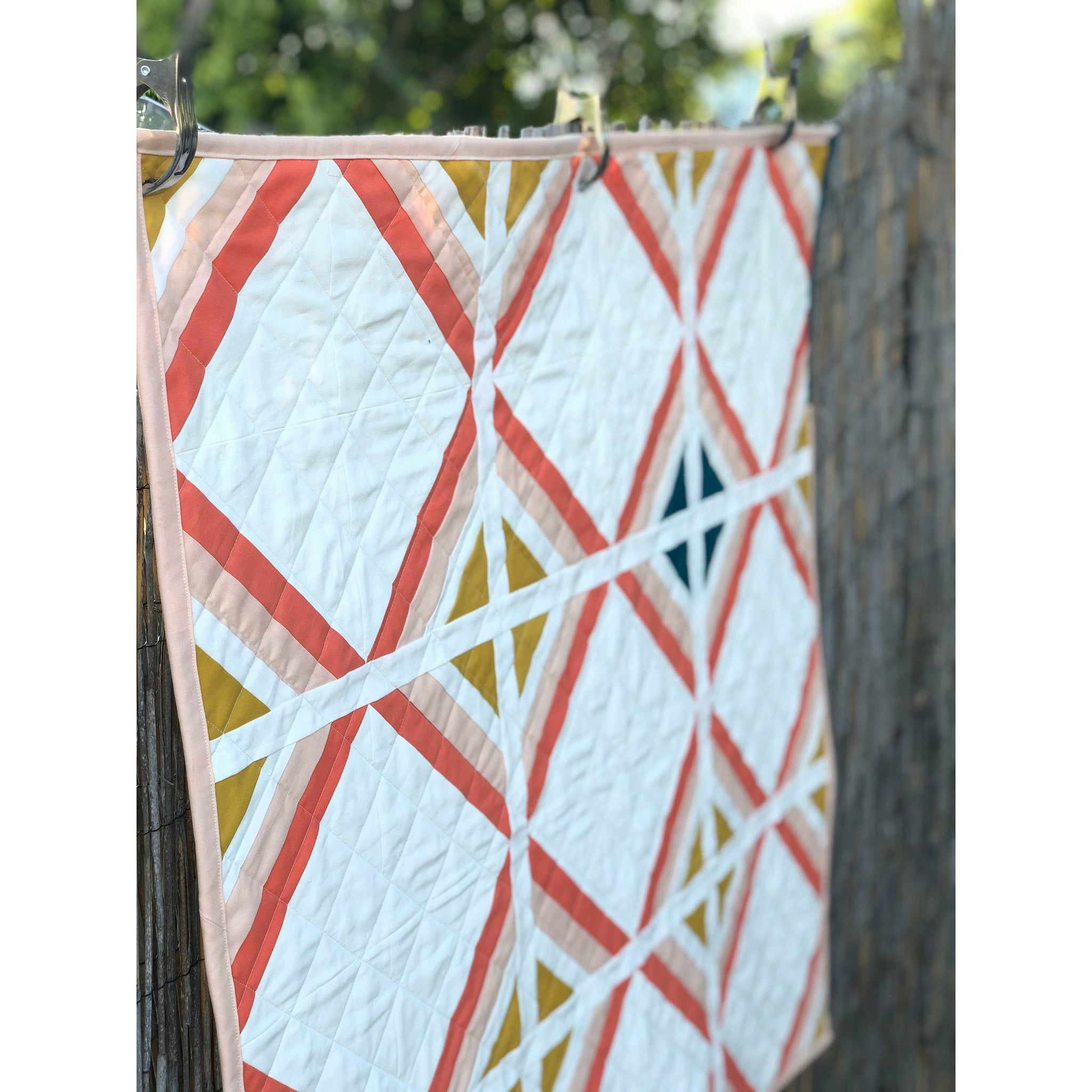 Connection Quilt Pattern – Blooming Poppies Modern Quilts